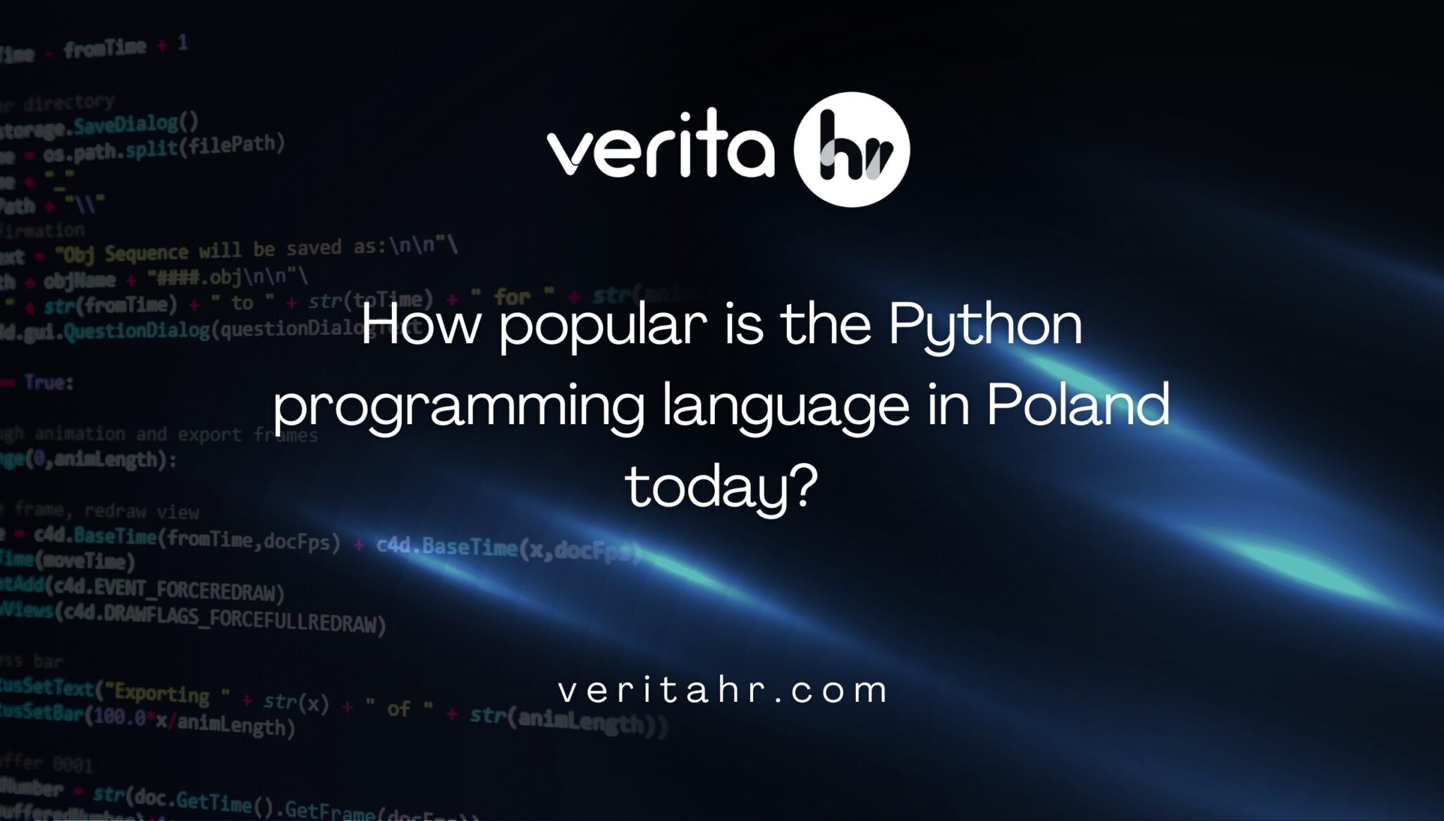 How popular is the Python programming language in Poland today? - Verita HR